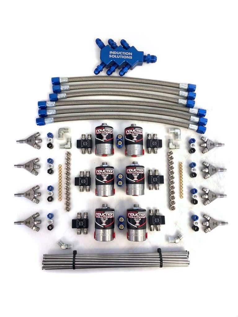 Three Stage EFI Dry Nitrous Plumb Kit - Induction Solutions